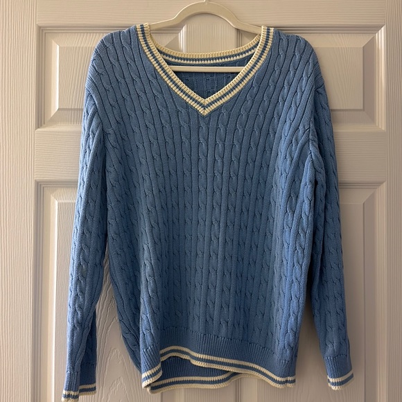 PacSun | Sweaters | Pacsun Vneck Cable Knit Sweater | Poshmark